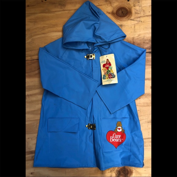 Care Bears | Jackets & Coats | Vintage 8s Care Bears Rain Jacket Nwt 4 ...